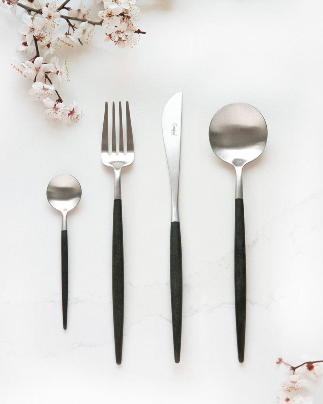 Cutipol Goa Black Cutlery Set - 24 Piece